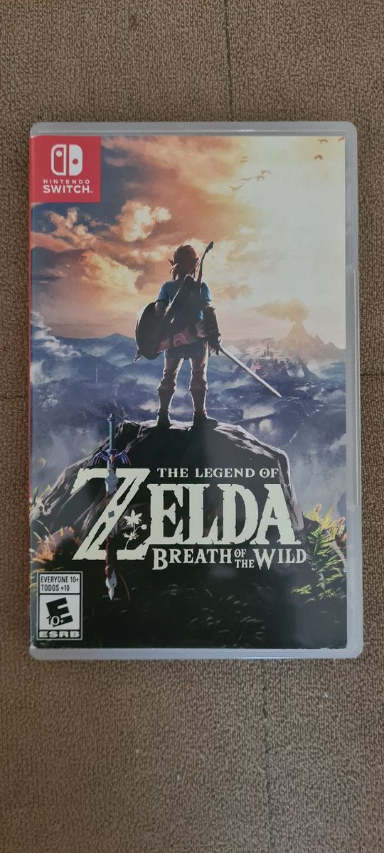 Legend Of Zelda Breath Of The Wild para Nintendo Switch | Jogo de Videogame Nintendo Usado ...