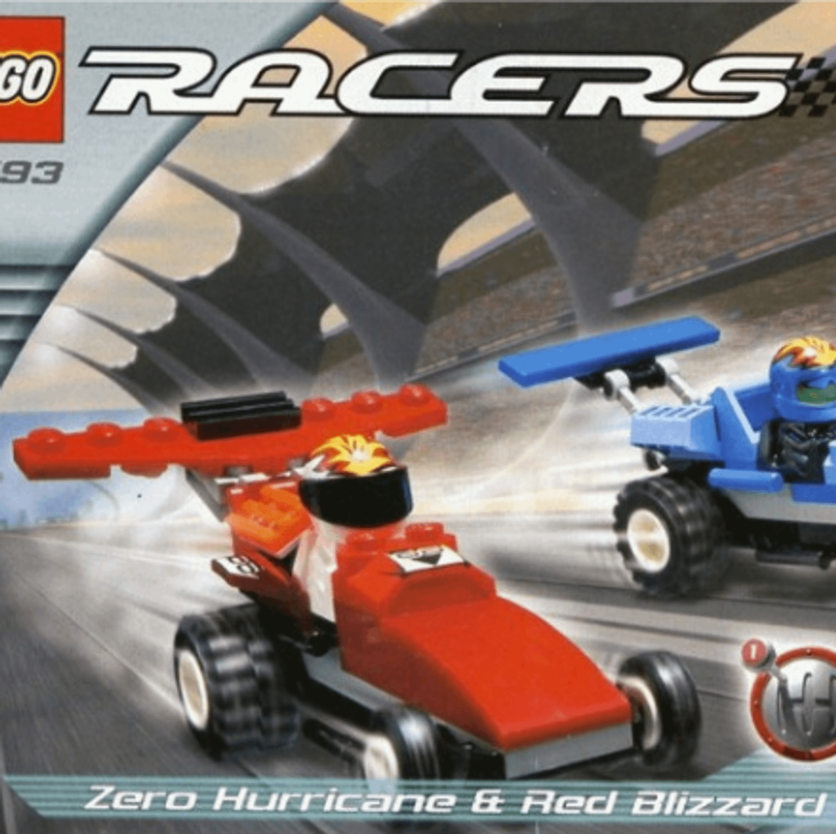 Lego 4593 Zero Hurricane Red Blizzard | Brinquedo Lego Usado 55884807 ...