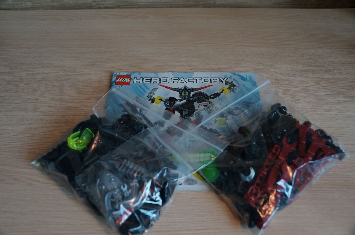 Lego 6203 - Hero Factory - "black Phantom" Completo | Brinquedo Lego ...