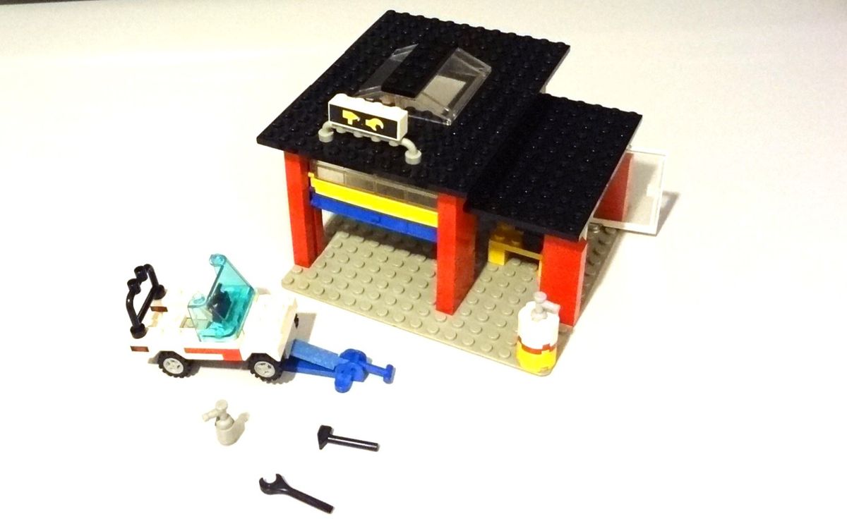 Lego 6369 Garage Auto Workshop - 1985 | Brinquedo Lego Usado 84445458 ...
