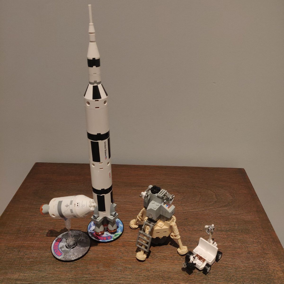 Lego 7468 Saturn V Moon Mission | Brinquedo Lego Usado 48847790 | enjoei