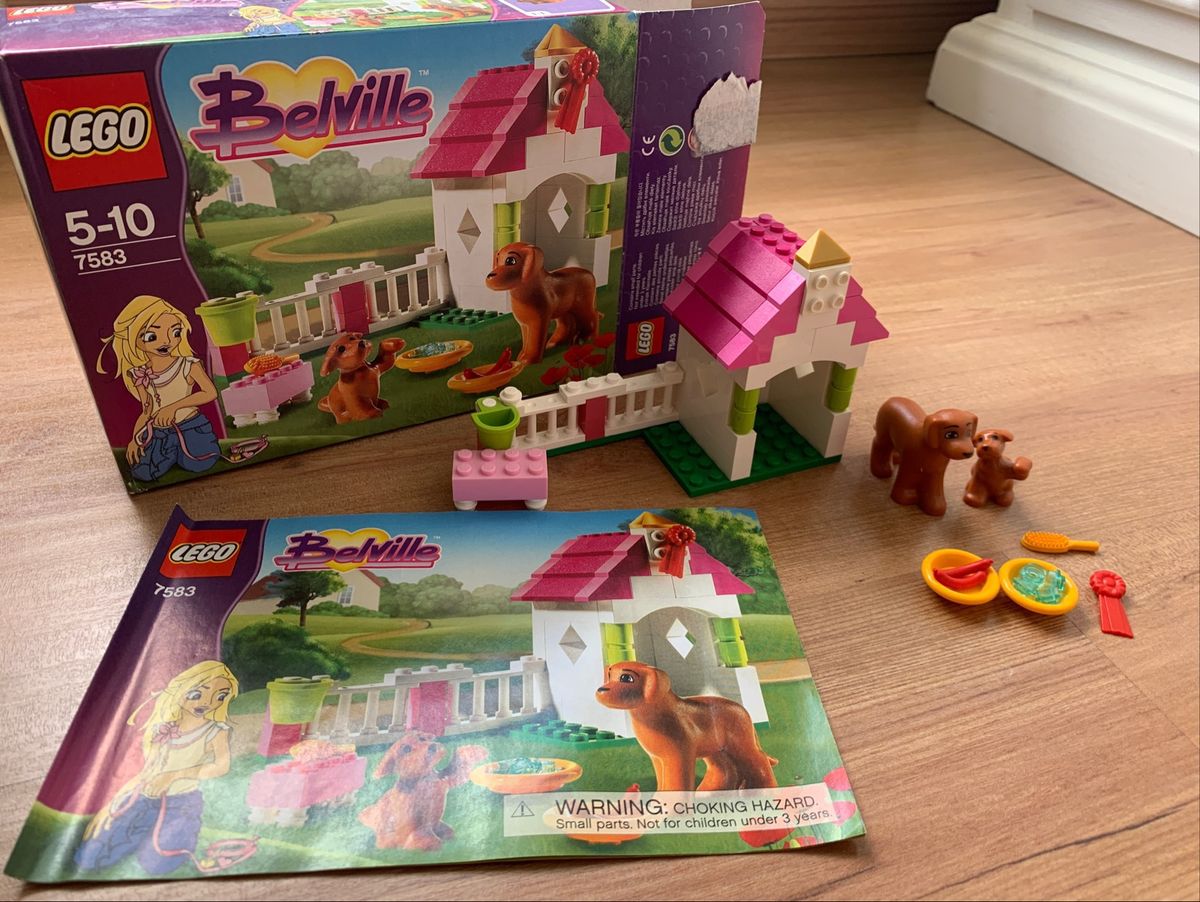 Lego Belville 7583 Casinha de Cachorro - Completo | Brinquedo Lego ...