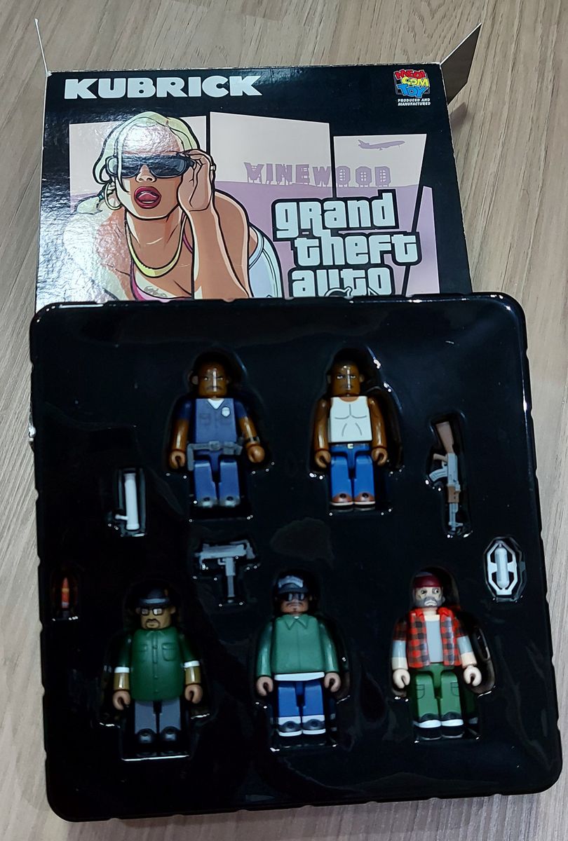 Lego Bonecos do Gta San Andreas Kubrik Único do Brasil | Produto ...