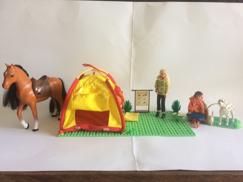 Lego Camping - Scala 3143 | Brinquedo Lego Scala Usado 61697436 | enjoei