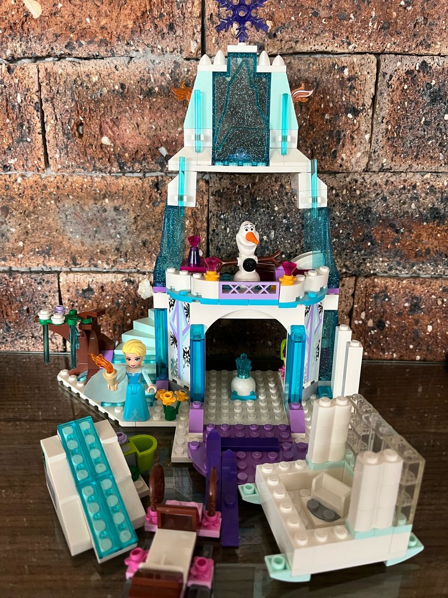 Lego Castelo de Gelo Frozen | Brinquedo para Bebês Lego Usado 112081198 ...