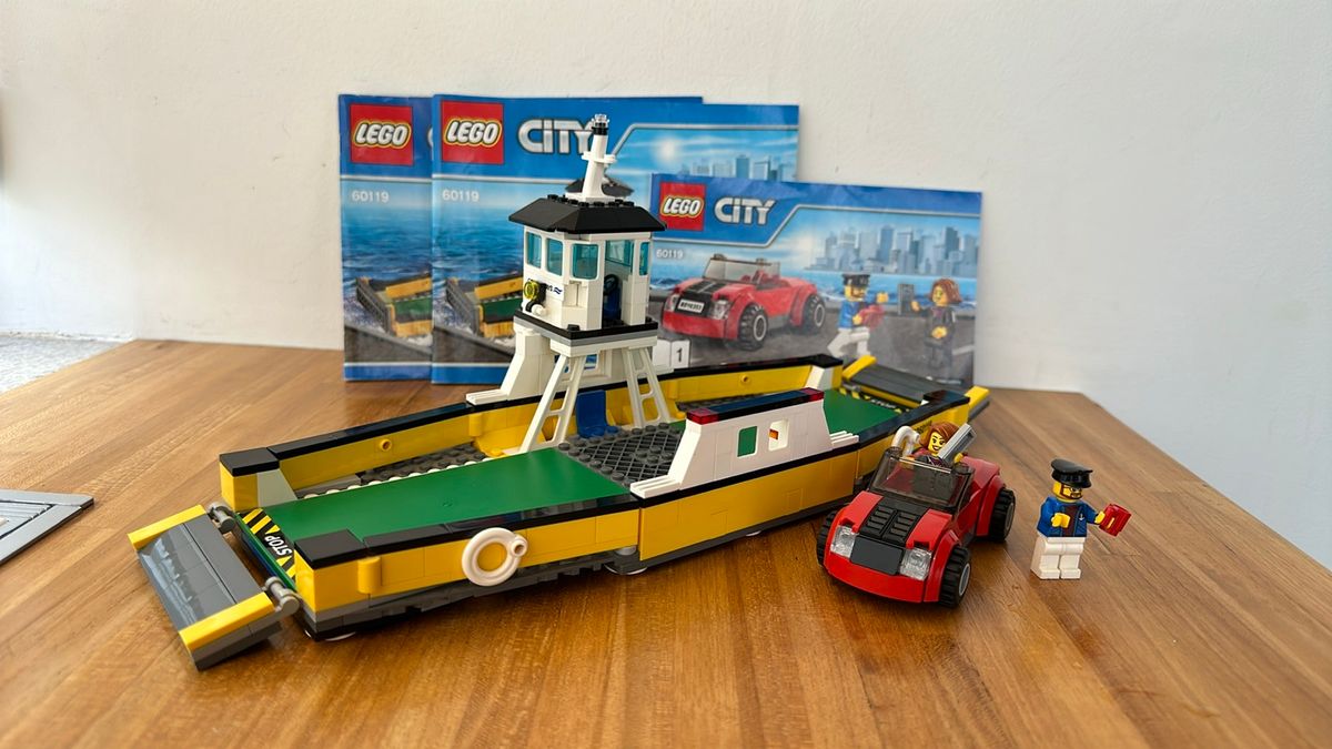 Lego City 60119 Balsa. Completo. com Manual | Brinquedo Lego City Usado ...