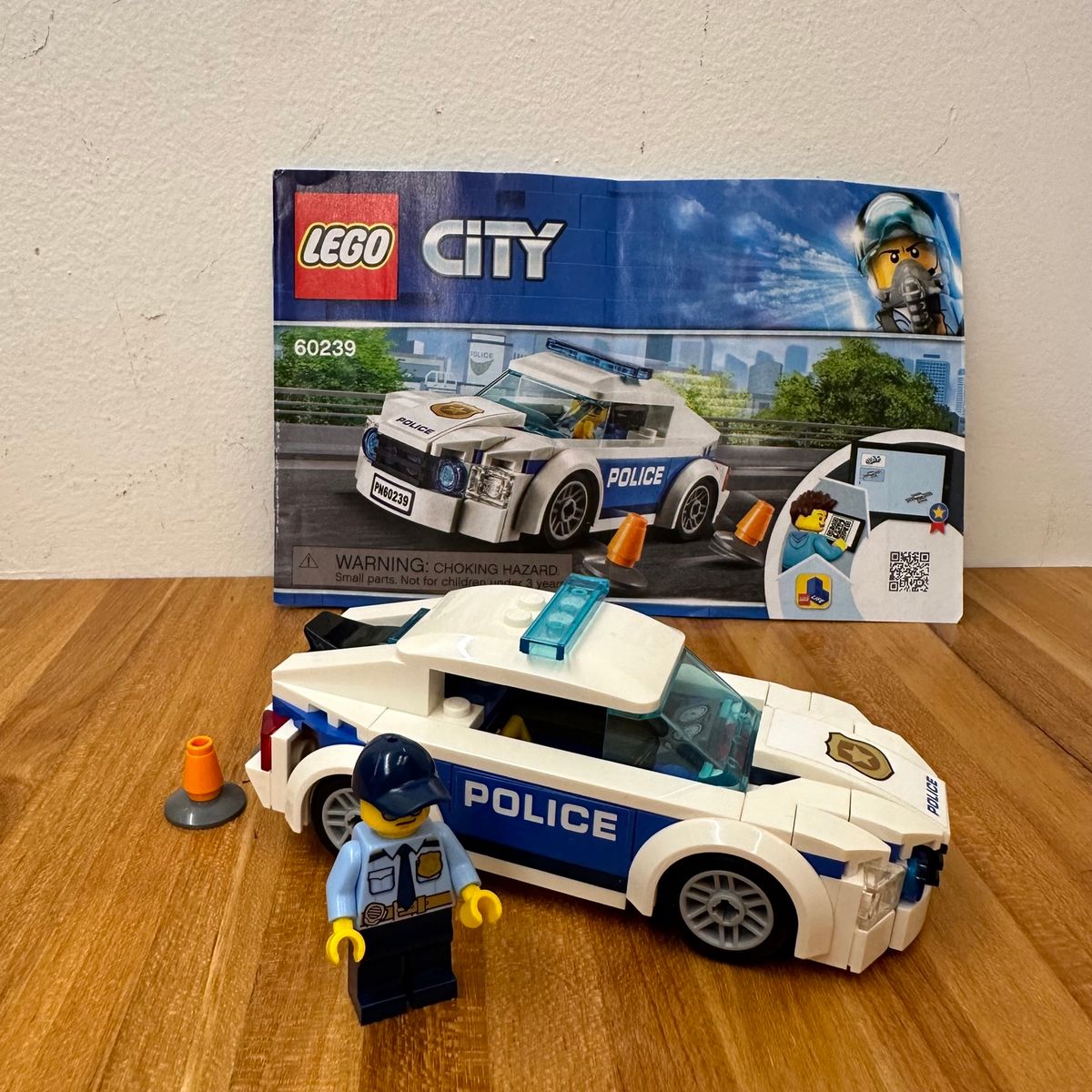 Lego City Carro de Patrulha Polícia 60239 | Brinquedo Lego City Usado ...