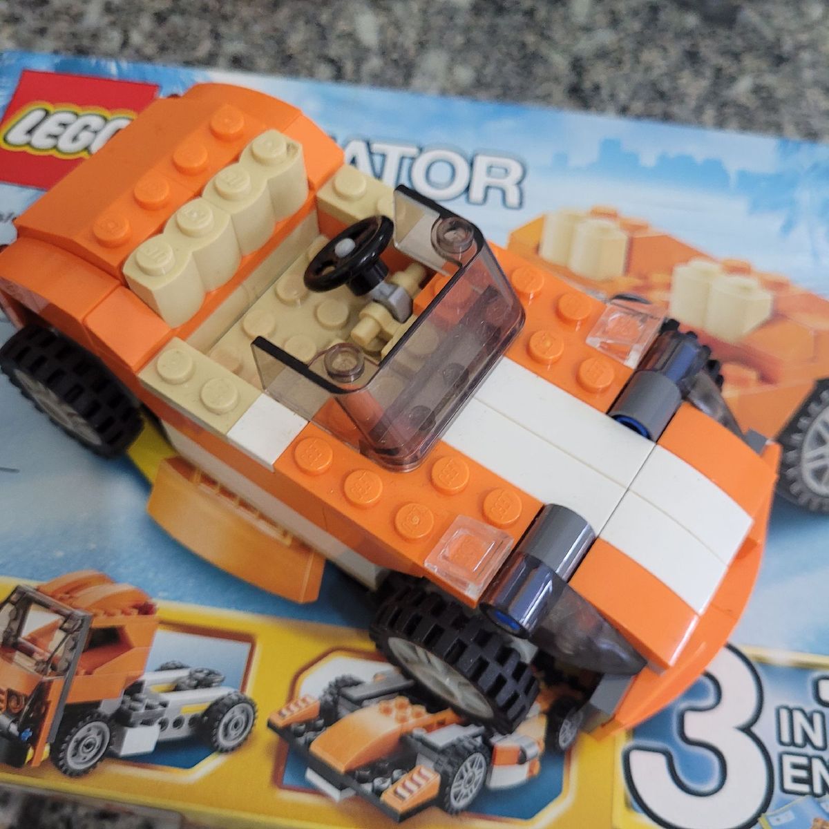 Lego Creator 3 In 1 Carros, Caminhão e Fórmula 1 | Brinquedo para Bebês ...