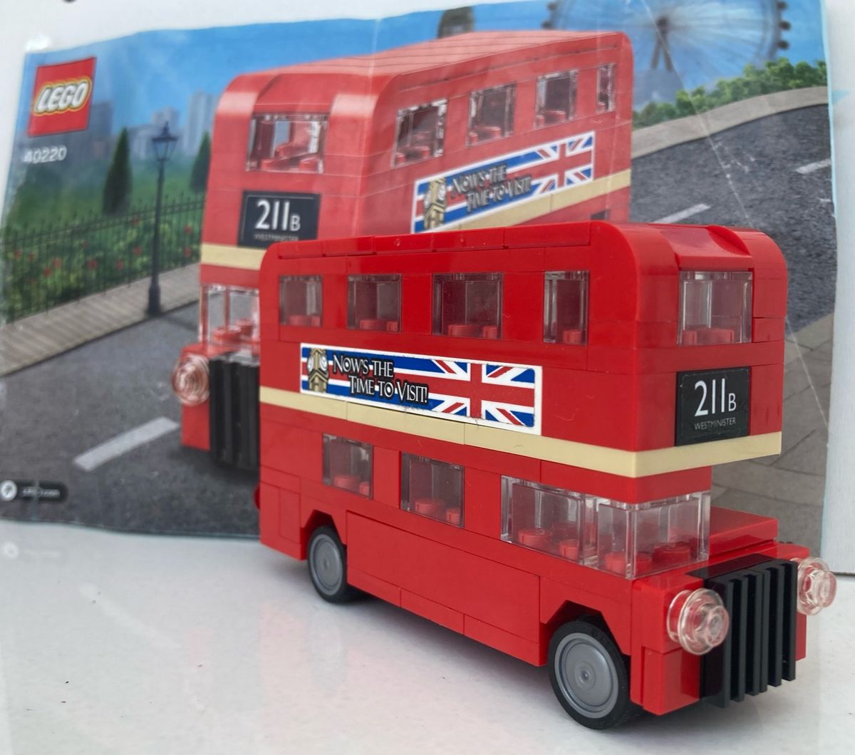 Lego Creator Double Decker London Bus 40220 | Brinquedo Lego Usado ...