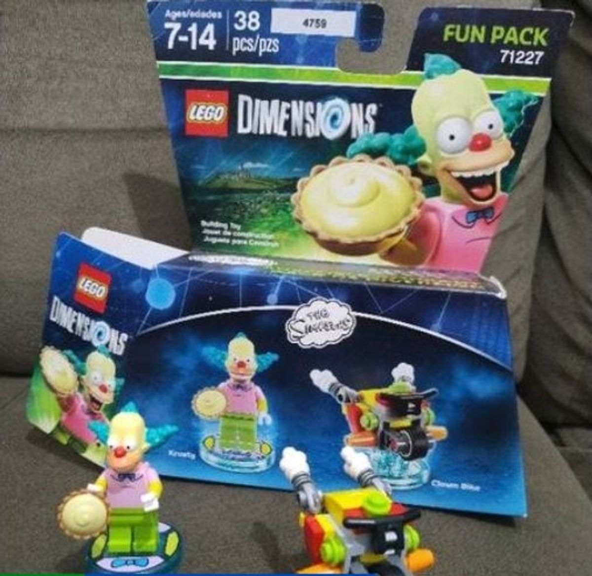 Lego Dimensions Os Simpsons: Palhaço Krusty Fun Pack ( 71227 ...