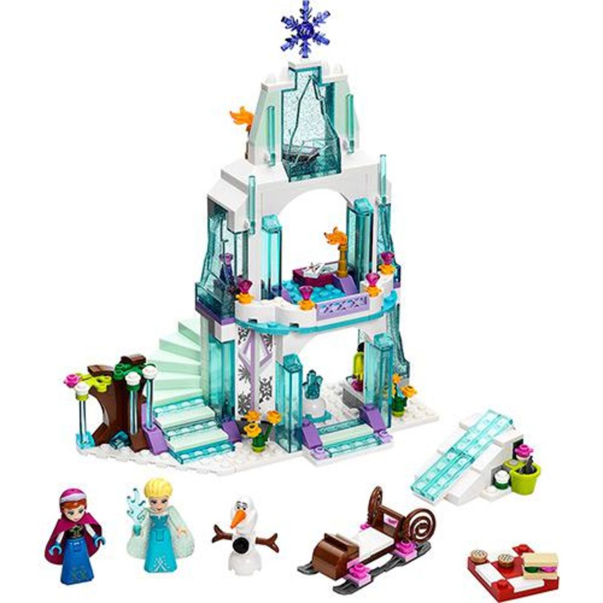 Lego Disney Princess - O Castelo de Gelo da Elsa | Brinquedo Lego ...