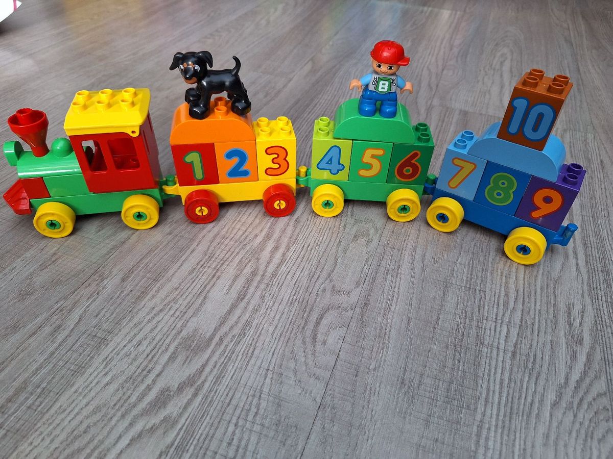 Lego Duplo Trem Dos Números | Brinquedo Lego Usado 97519576 | enjoei