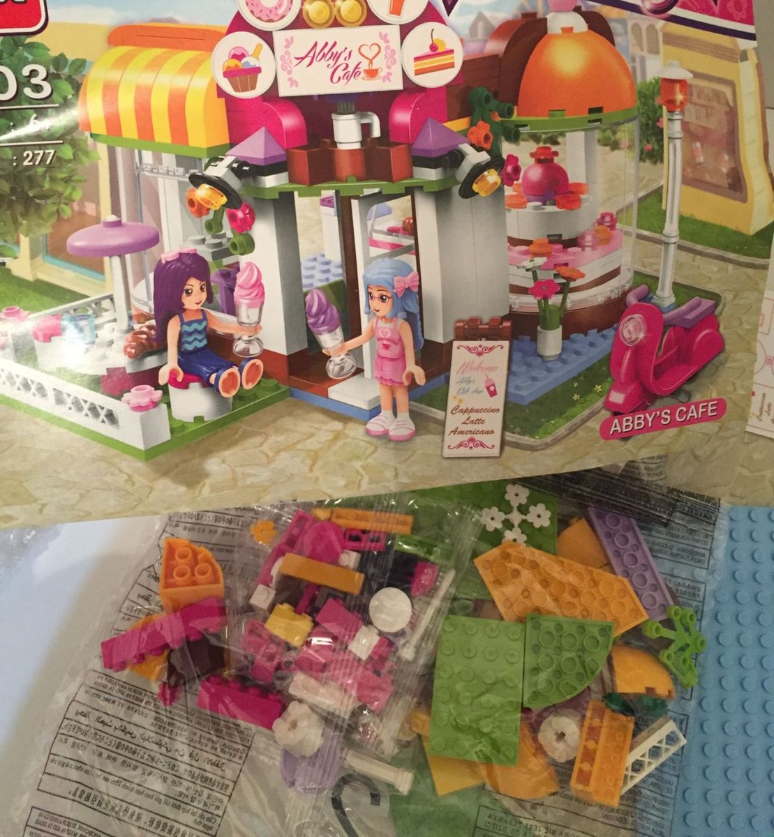 Lego Friends Cafeteria (abby's Coffee)!! | Brinquedo Lego Nunca Usado ...