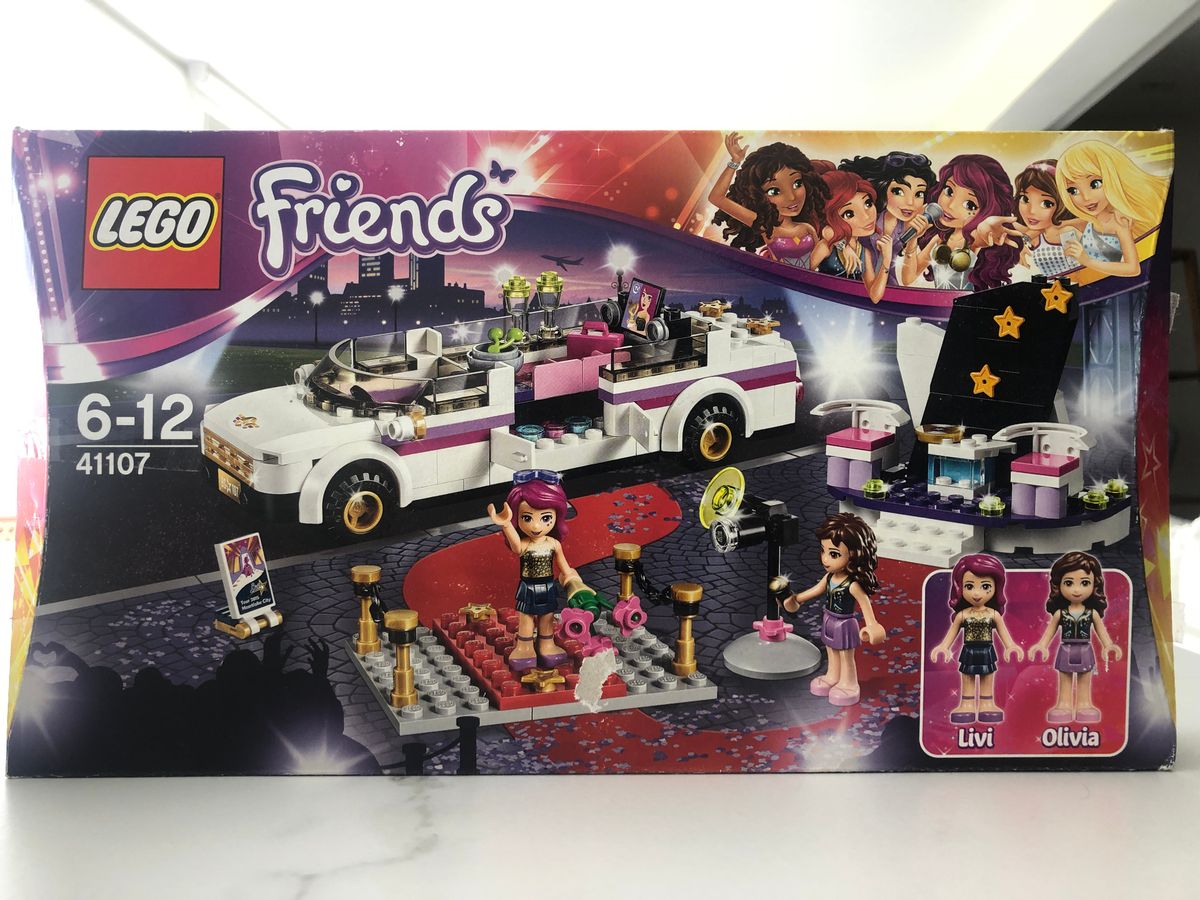 Lego Friends - Pop Star Limo | Brinquedo Lego Usado 71710594 | enjoei
