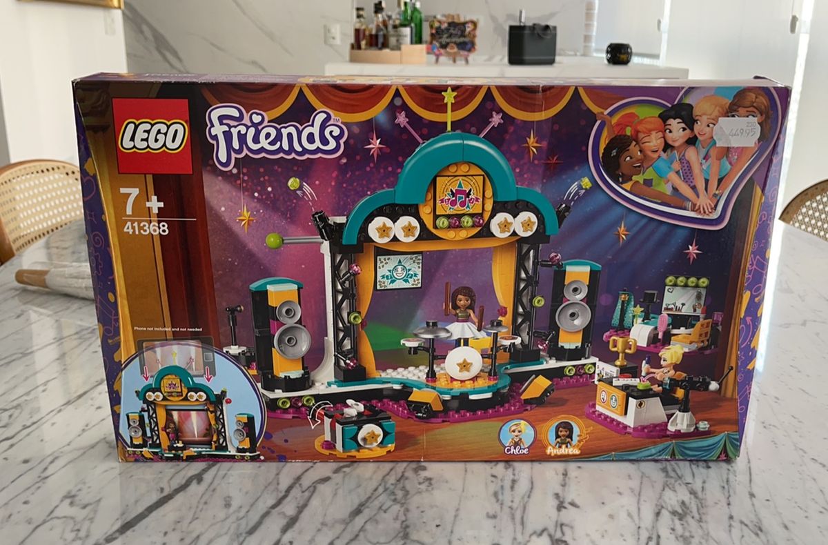Lego Friends Show e Palco Embalagem Original | Brinquedo Lego Friends ...