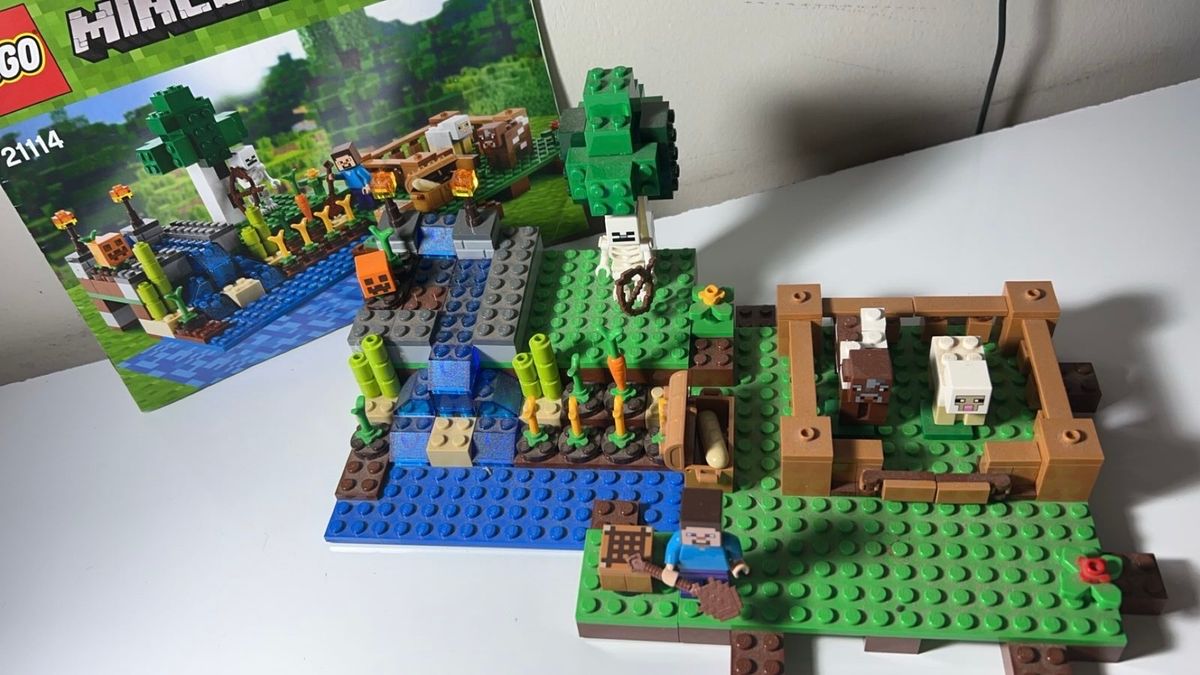 Lego Minecraft 21114 The Farm | Brinquedo Lego Usado 95065525 | enjoei