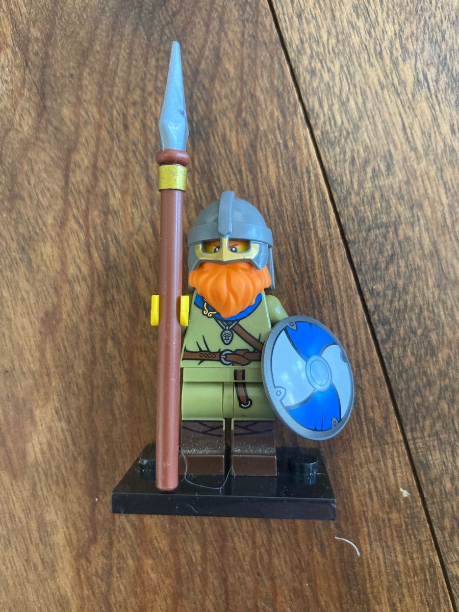 Lego Minifigure Viking 71027 | Brinquedo para Bebês Lego Usado ...