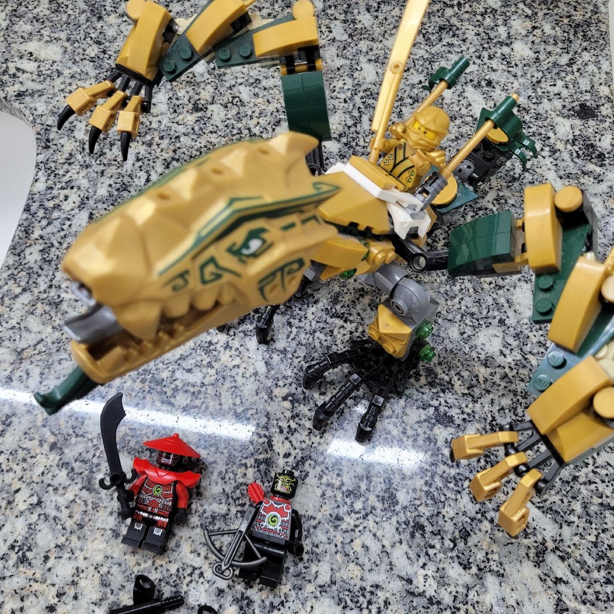 Lego Ninjago 70503 The Golden Dragon | Brinquedo Lego Usado 84249222 ...