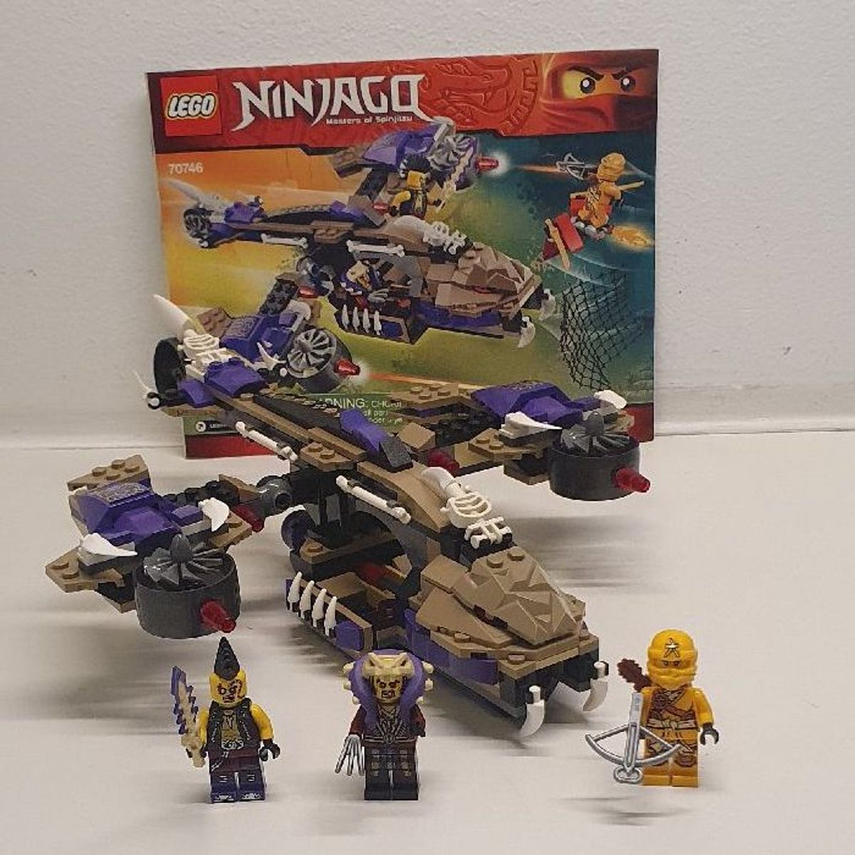 Lego Ninjago 70746: Condrai Copter Attack | Filme e Série Lego Usado ...