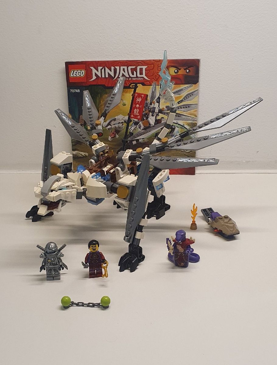 Lego Ninjago 70748: Titanium Dragon | Filme e Série Lego Usado 78518910 ...