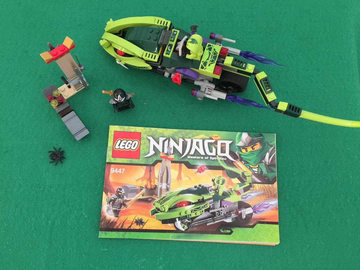 Lego Ninjago 9447 - Ciclo da Mordida de Lasha | Brinquedo Lego Usado ...