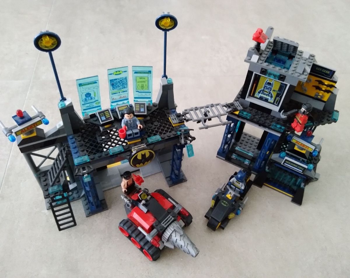 Lego Original Batman 689 The Batcave | Brinquedo Lego Batman Usado ...