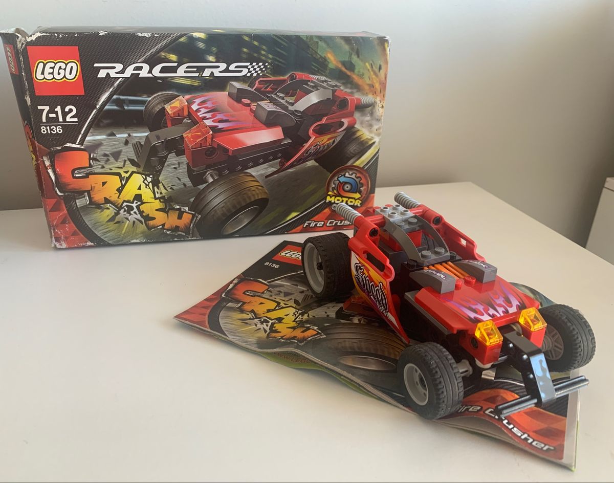 Lego Racers 8136 Carro de Corrida | Brinquedo Lego Usado 64718978 | enjoei