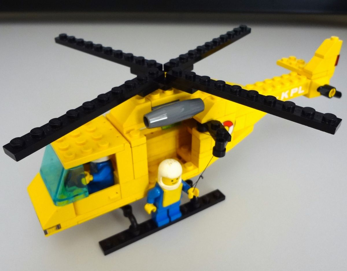 Lego Set 6697 - Rescue-i Helicopter de 1985 | Brinquedo Lego Usado ...
