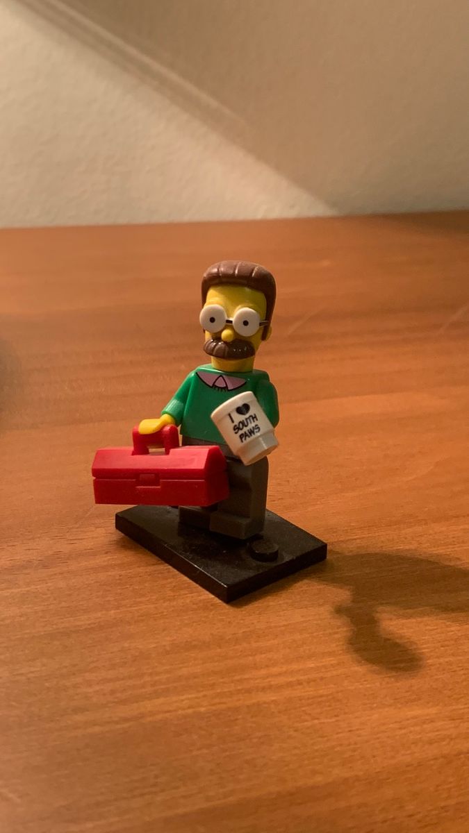 Lego Simpsons | Ned Flanders | Brinquedo Lego Usado 131072185 | enjoei
