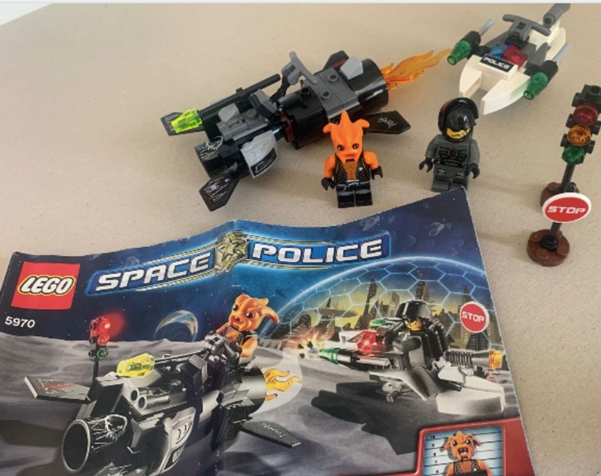 Lego Space Police 5970 | Brinquedo Lego Usado 67291090 | enjoei