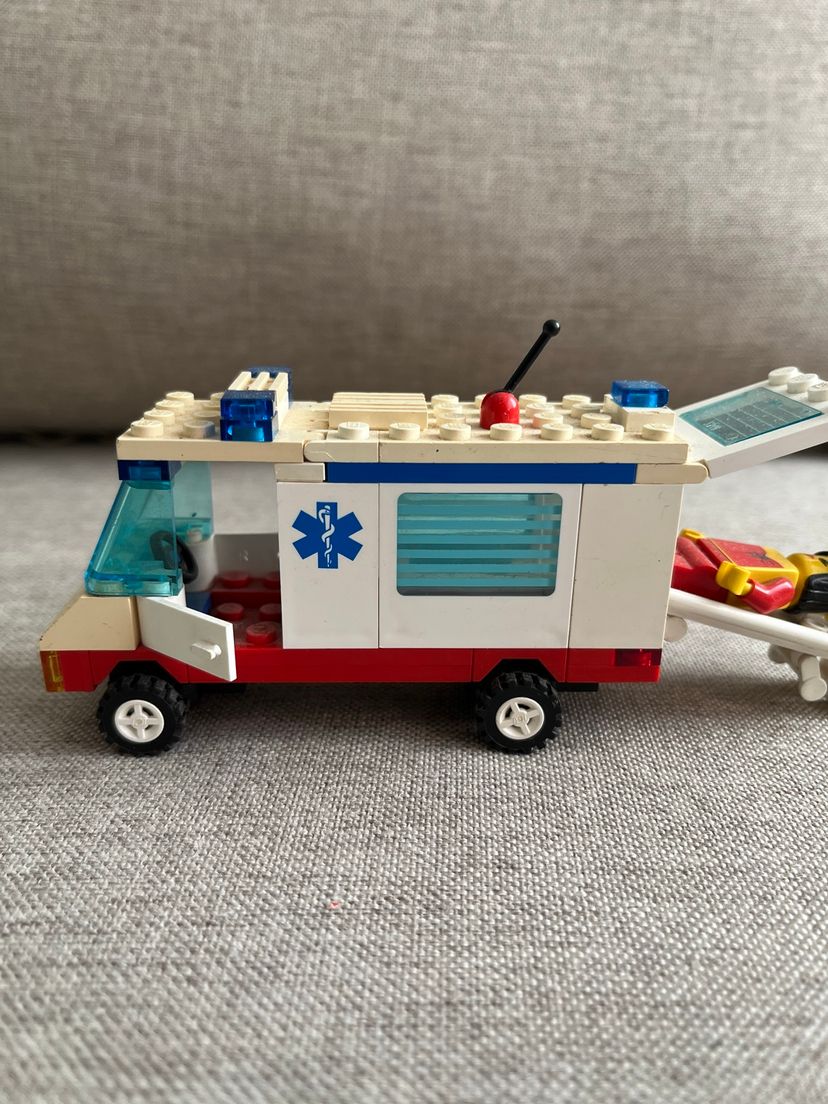 Lego System Ambulância 6666 Raridade | Brinquedo para Bebês Lego Usado ...