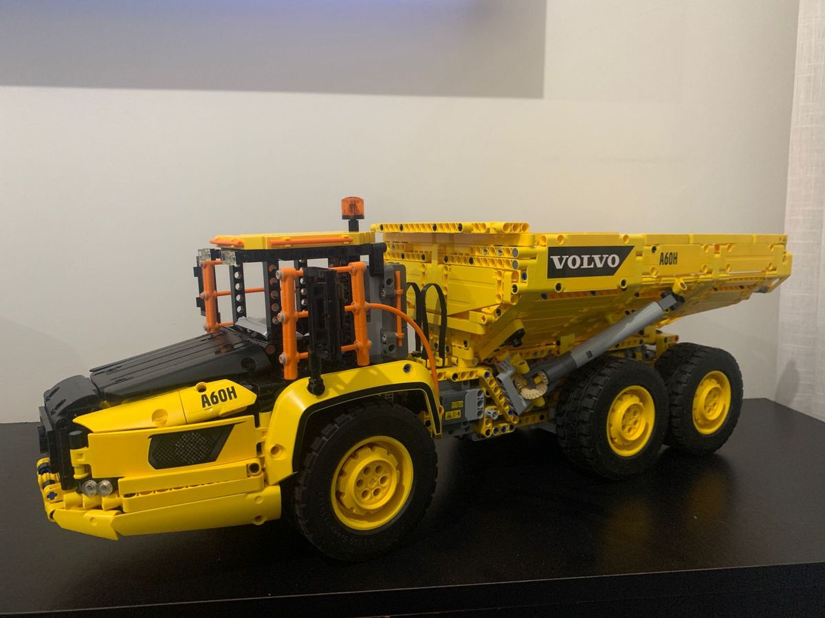 Lego Technic Volvo A60h Articulated Hauler - 42114, Controle Remoto ...