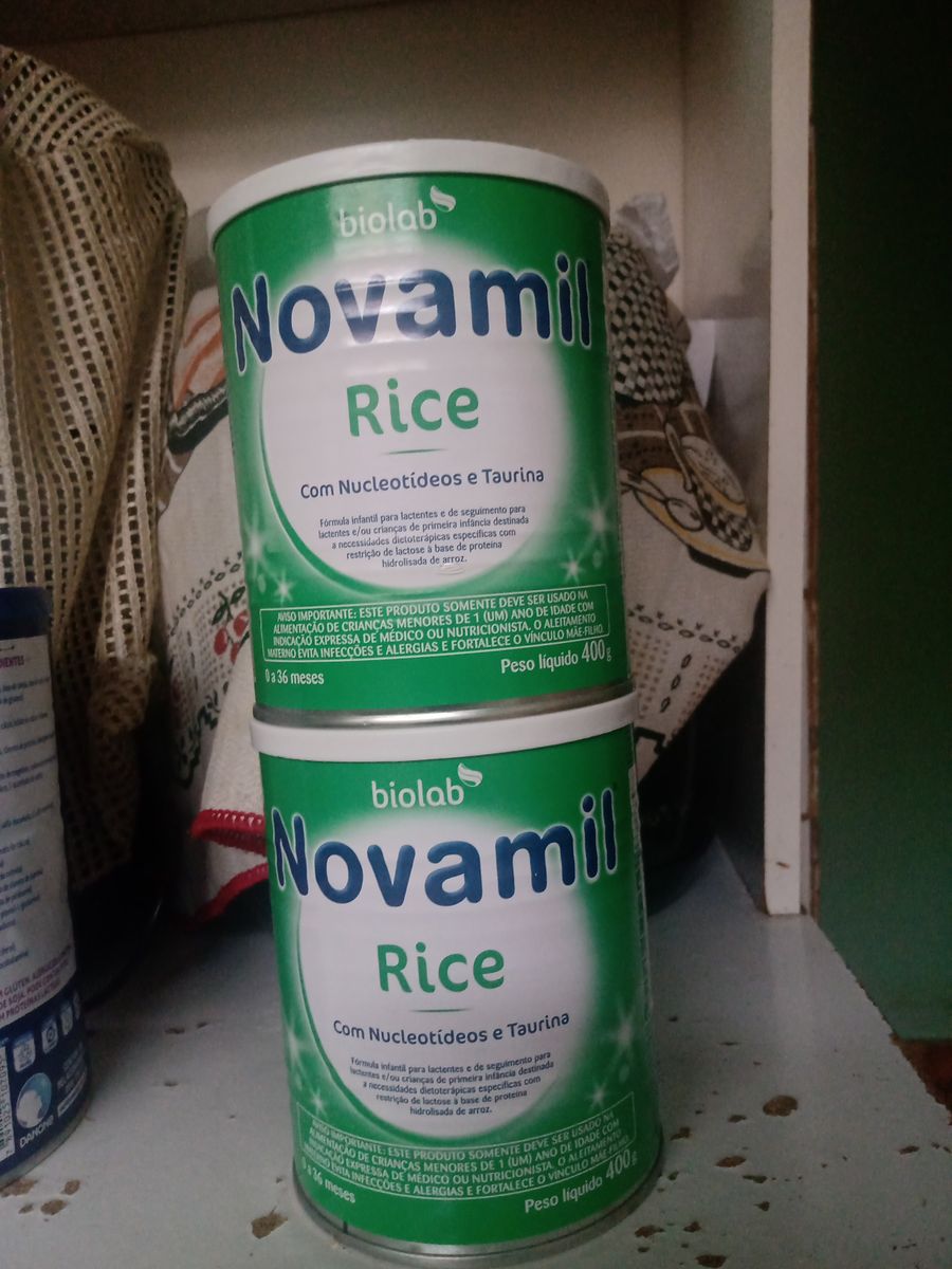 Leite Novamil Rice | Item Infantil Biolab Nunca Usado 84643203 | enjoei