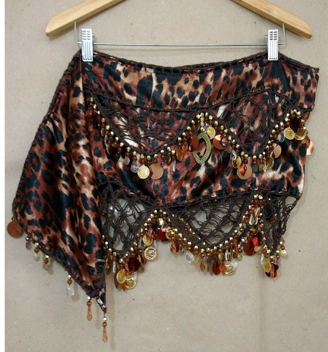 Lenço de Quadril Animal Print | Lenço Feminino Usado 27068587 | enjoei