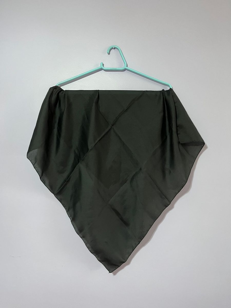 Lenço Feminino Musseline Preto | Lenço Feminino Usado 84103501 | enjoei