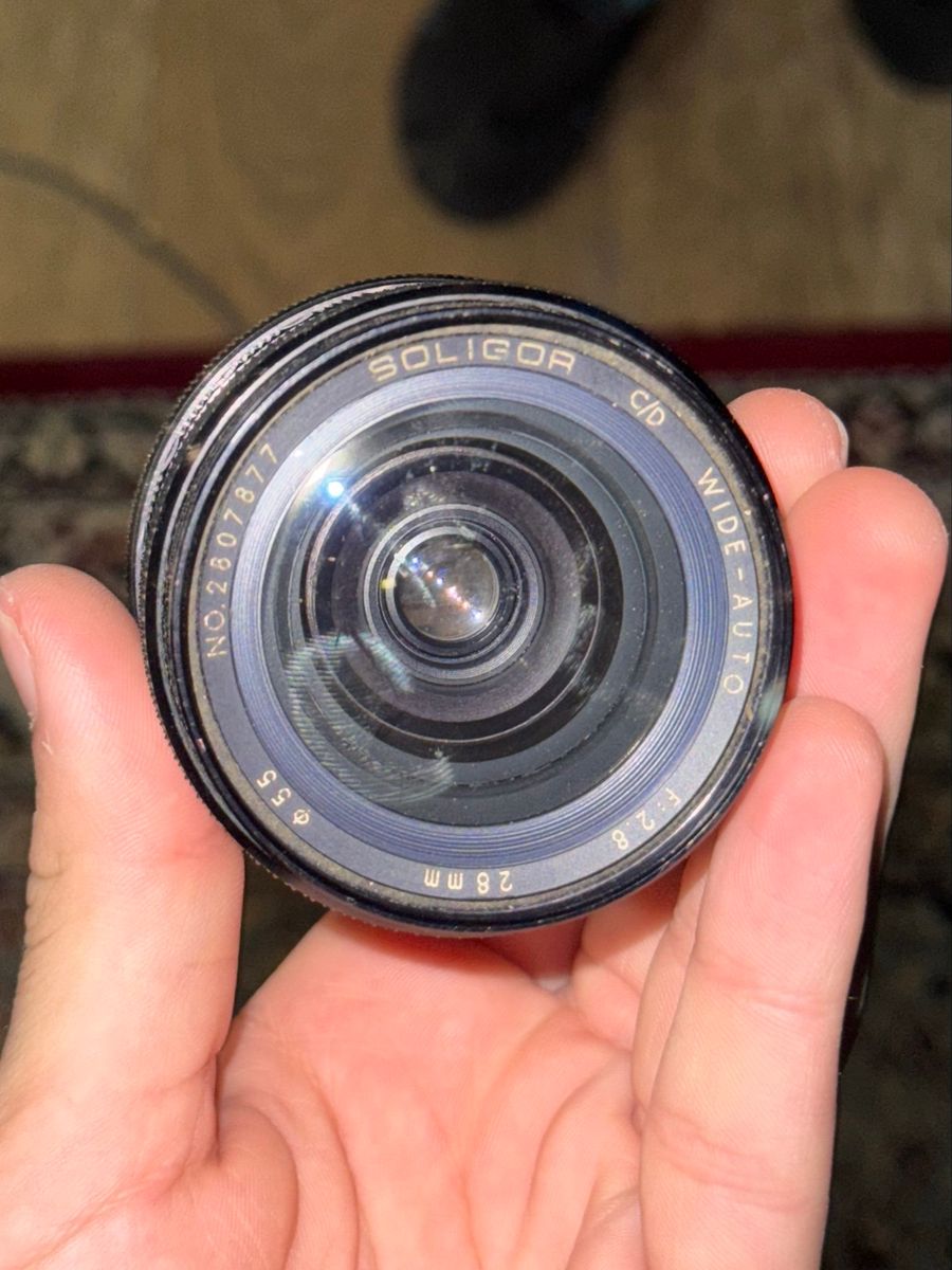 Lente Wide Auto Soligor C/fd F:2.8 28mm | Lente e Acessório de ...