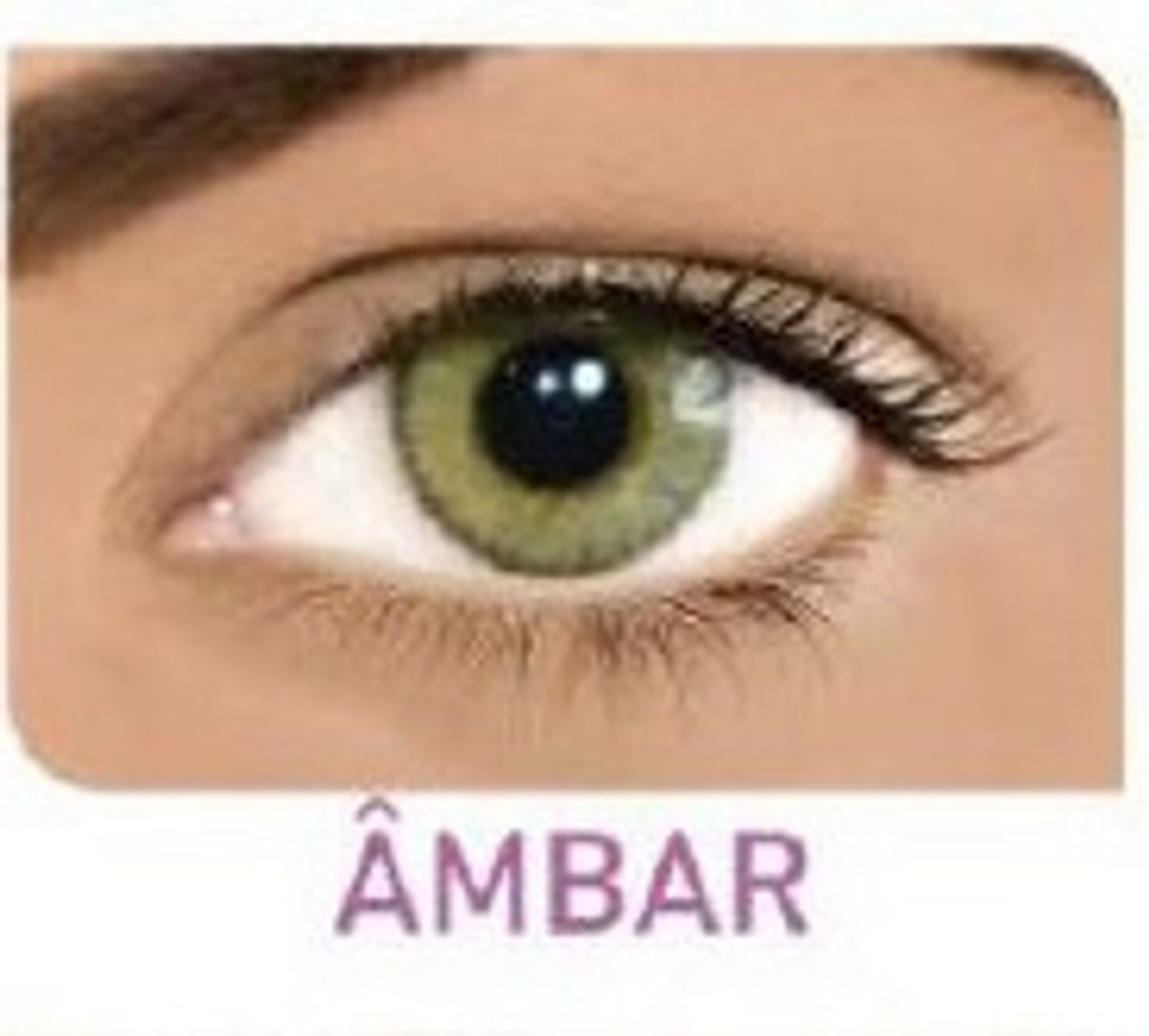 Lentes de Contato Natural Colors Anual Cor Âmbar | Cacareco Solotica ...