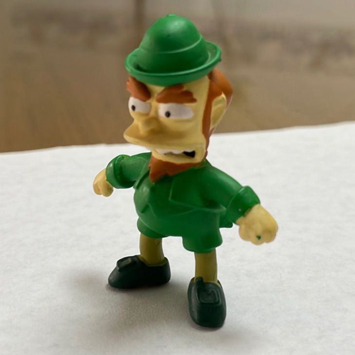 Leprechaun - Boneco Colecionável Simpsons | Produto Vintage e Retro ...