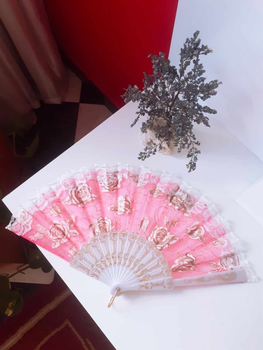 Leque Espanhola Vintage Anos 80 | Produto Feminino Vintage Usado ...