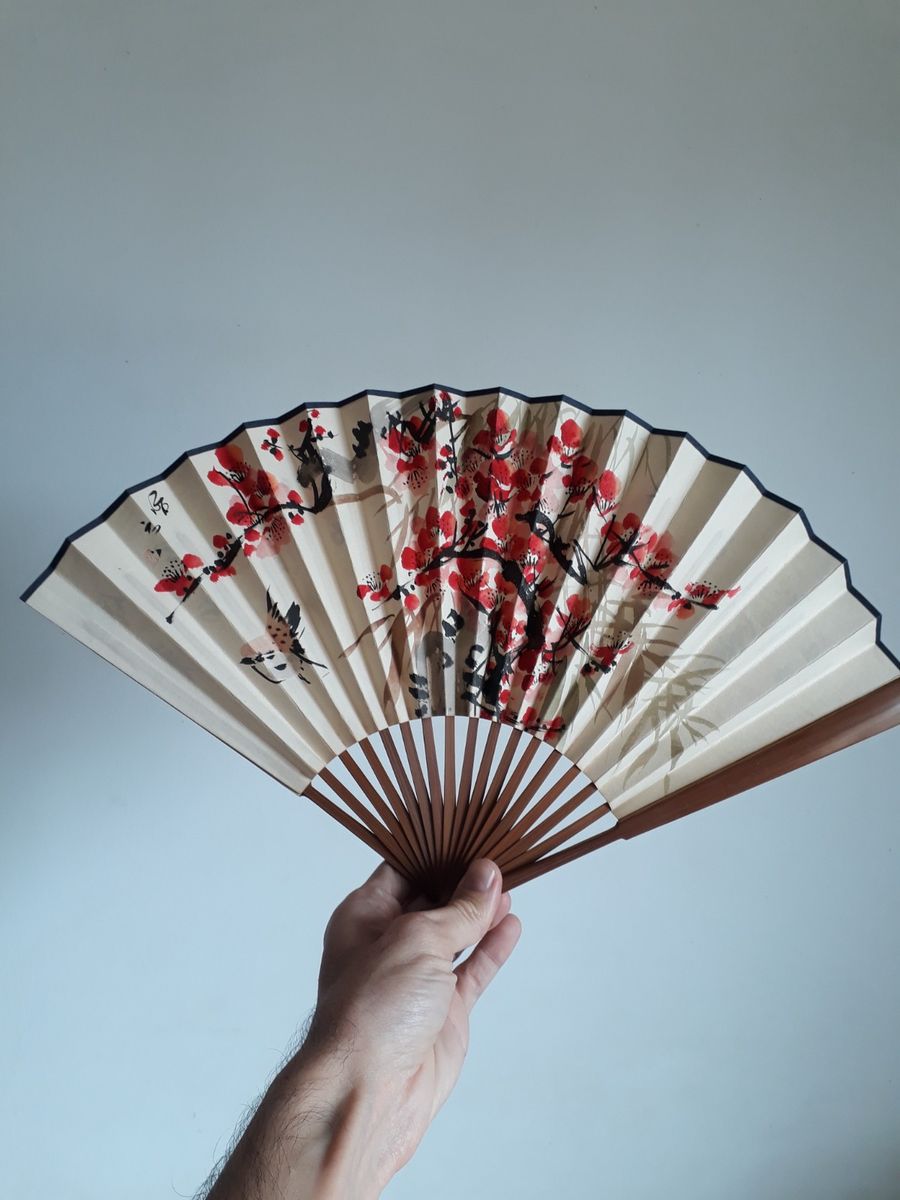 Leque Original da China | Produto Vintage e Retro Nunca Usado 80545568 ...