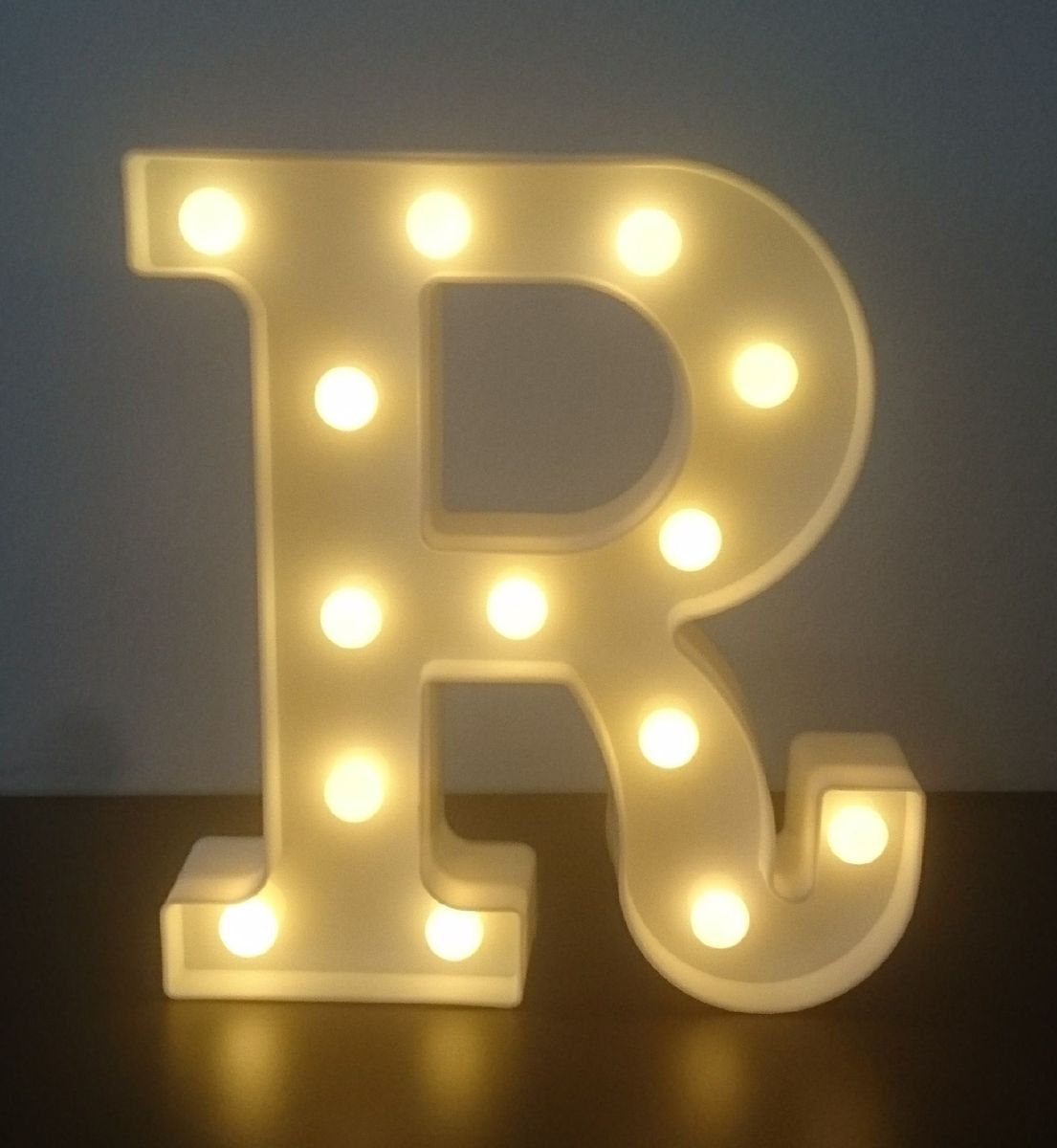 Letra R Iluminada | Móvel p/ Iluminação Usado 34697542 | enjoei