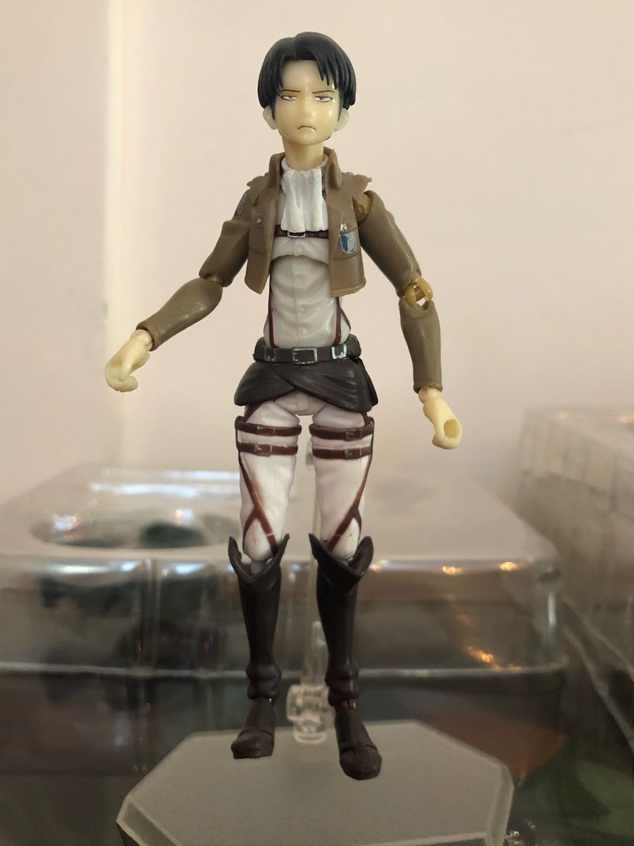 Levi Ackerman Action Figure Figma - Attack On Titan | Brinquedo Attack ...