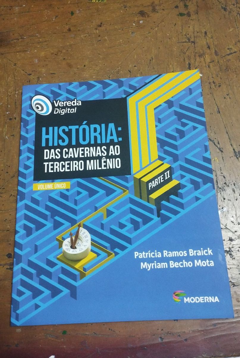 Libro História Das Cavernas Ao Terceiro Milenio!! Moderna!!! | Livro ...