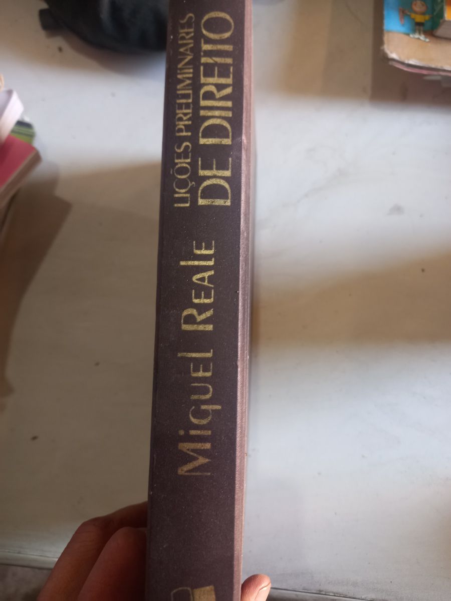 Lições Preliminares de Direito Livro por Miguel Reale 2006 | Livro ...
