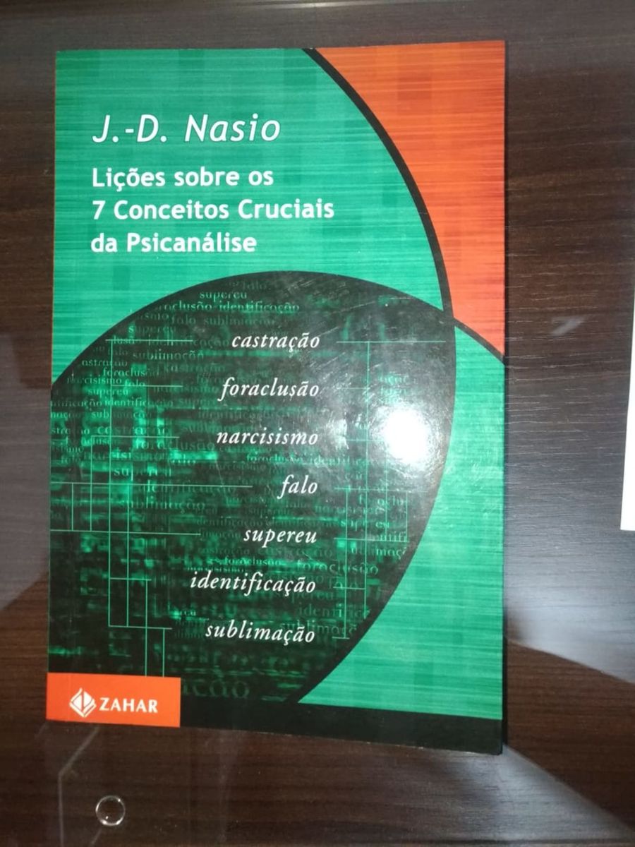 Lições sobre Os 7 Conceitos Cruciais da Psicanalise - J D Nasio | Livro ... Lições sobre Os 7 Conceitos Cruciais da Psicanalise - J D Nasio | Livro ...