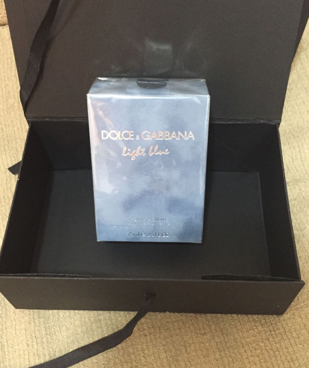 Light Blue Man | Perfume Masculino Dolce & Gabbana Nunca Usado 15579421 ...