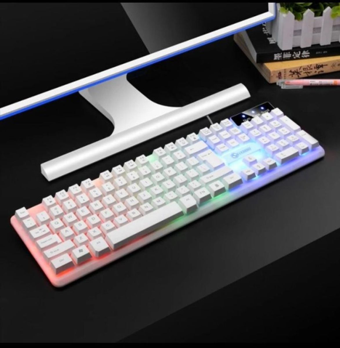 Limeide-gtx350 Series Wired 104 Keys Membrane Muitos Tipos de Jogos e ...