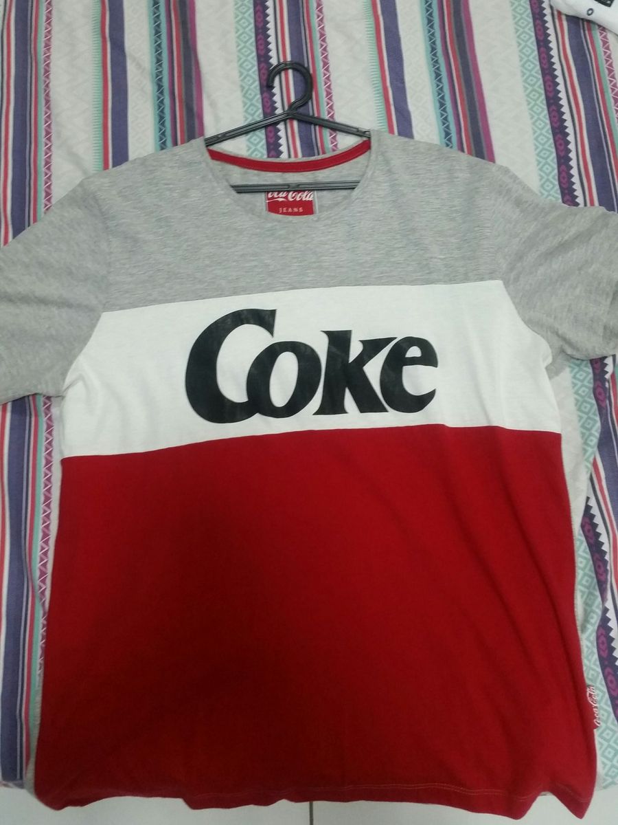 Linda Camisa Coca-cola ( Coke ). | Camiseta Masculina Coca Cola Nunca ...
