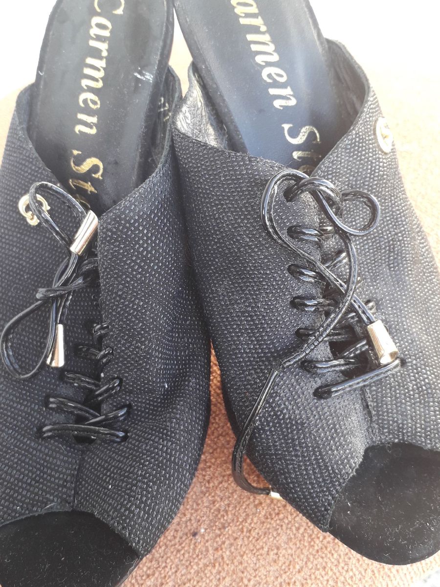 Linda Mule com Amarração Frontal | Sapato Feminino Carmen Steffens ...