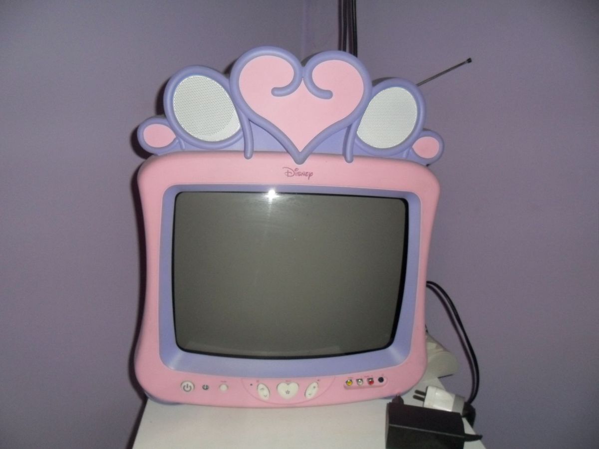 Linda Tv 14¨das Princesas Rosa e Lilás | TV e Display Cce Nunca Usado ...